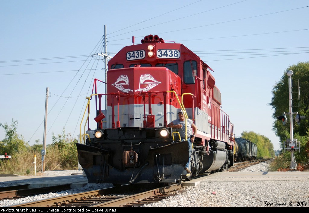 RJCC 3438 takes the ingots to Logan Aluminum